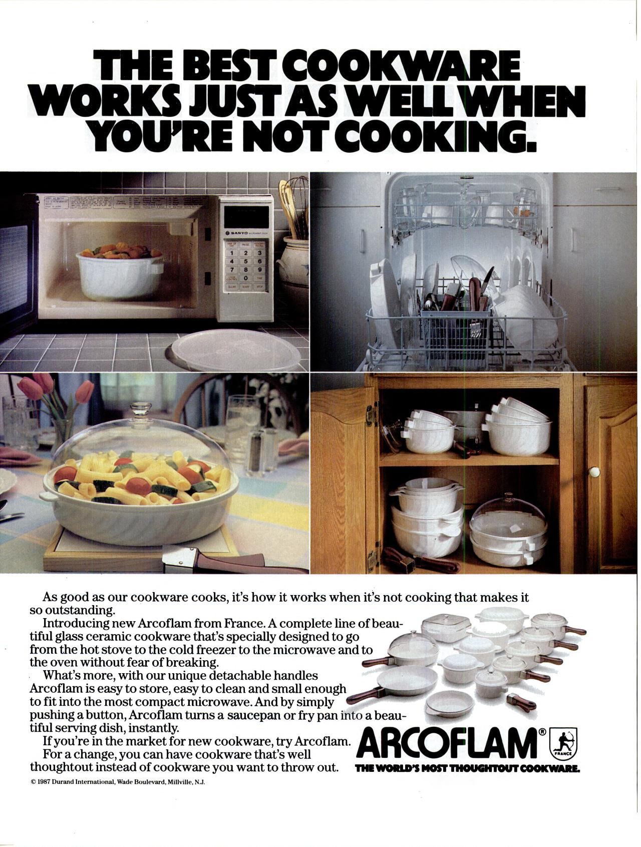 LeCLAIR.vision: ARC FRANCE TRIANON VITROCERAMIC COOKWARE